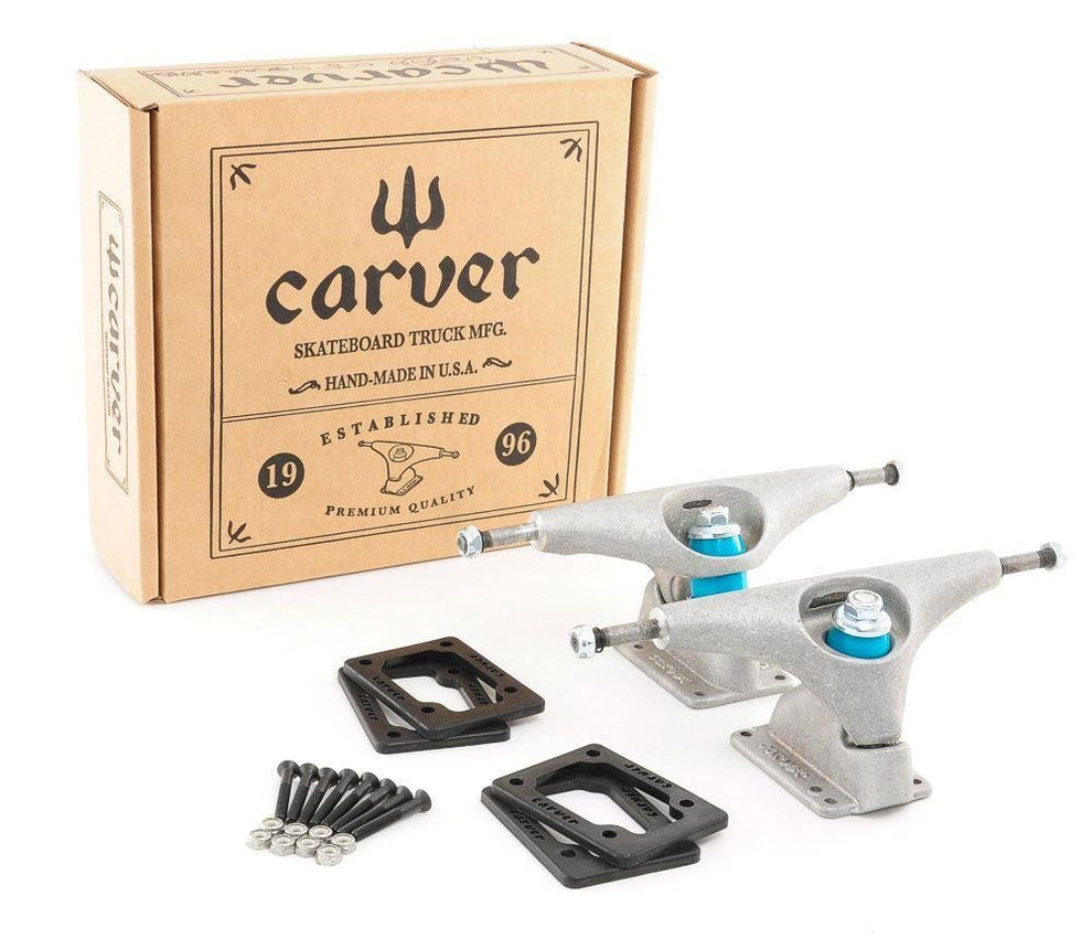 Carver Surfskate Trucks – CX 6.5 Raw – AUSTRALIAN SURFSKATES