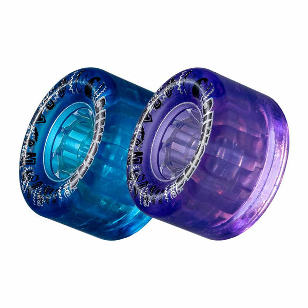 Seismic Tantrum 72mm 82a clear purple longboard wheels – AUSTRALIAN ...