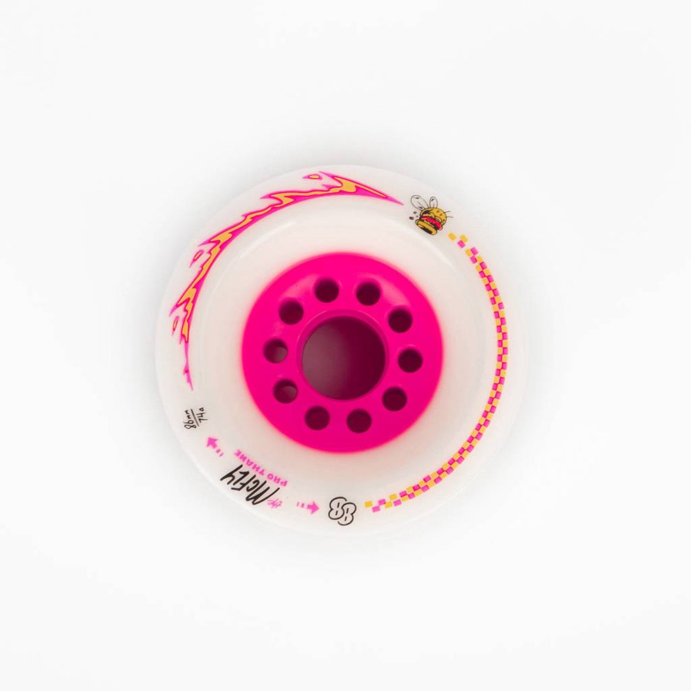 88 Wheels McFly Pro 86mm 74a LDP distance push longboard wheels ...